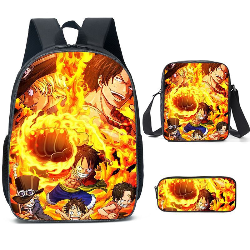 One Piece One Piece Backpack Primary and Secondary School Bags One ...