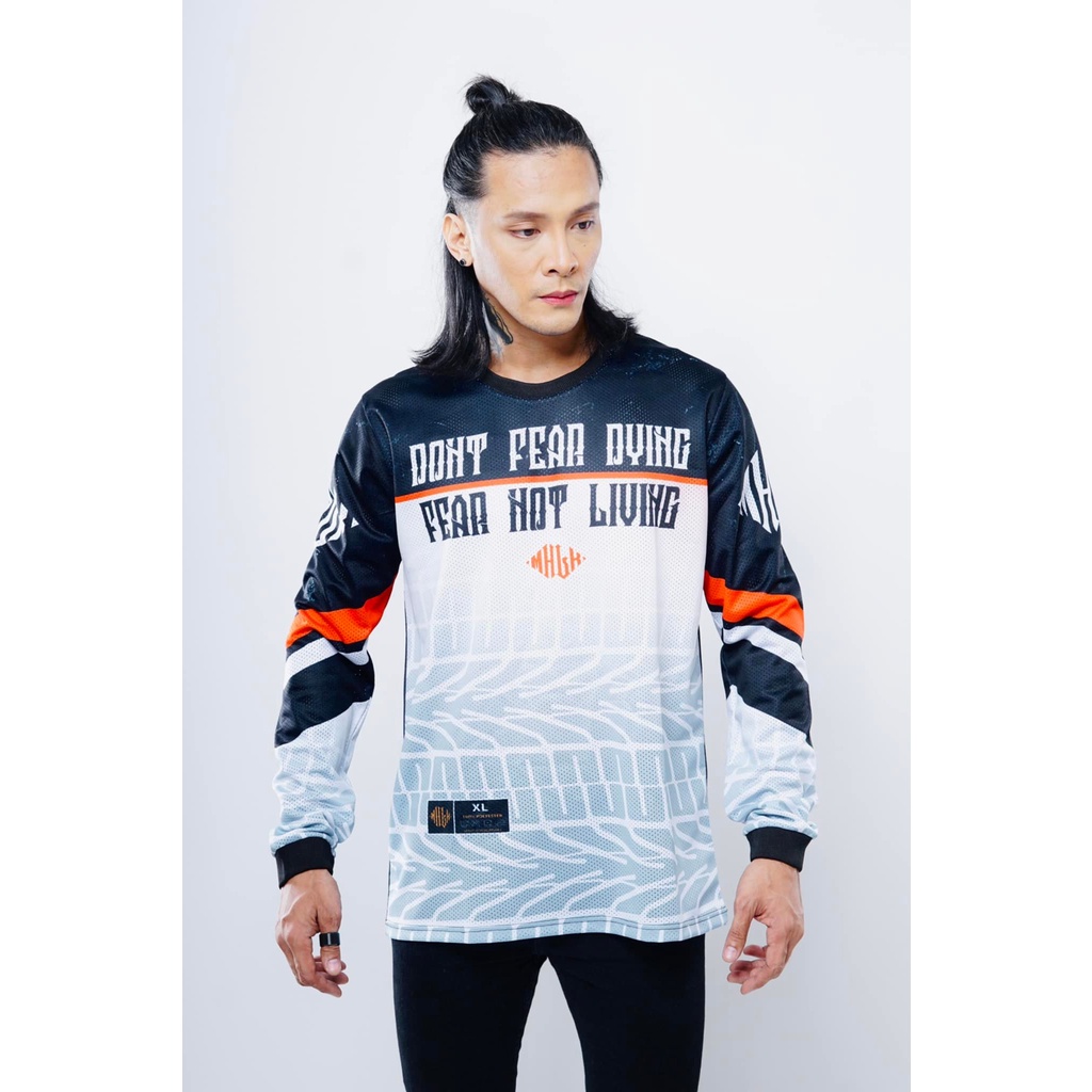 Motorcycle Jersey Longsleeve for Men Aircool Plus Size Tshirt MHLK Motorcycle Long Sleeves ...