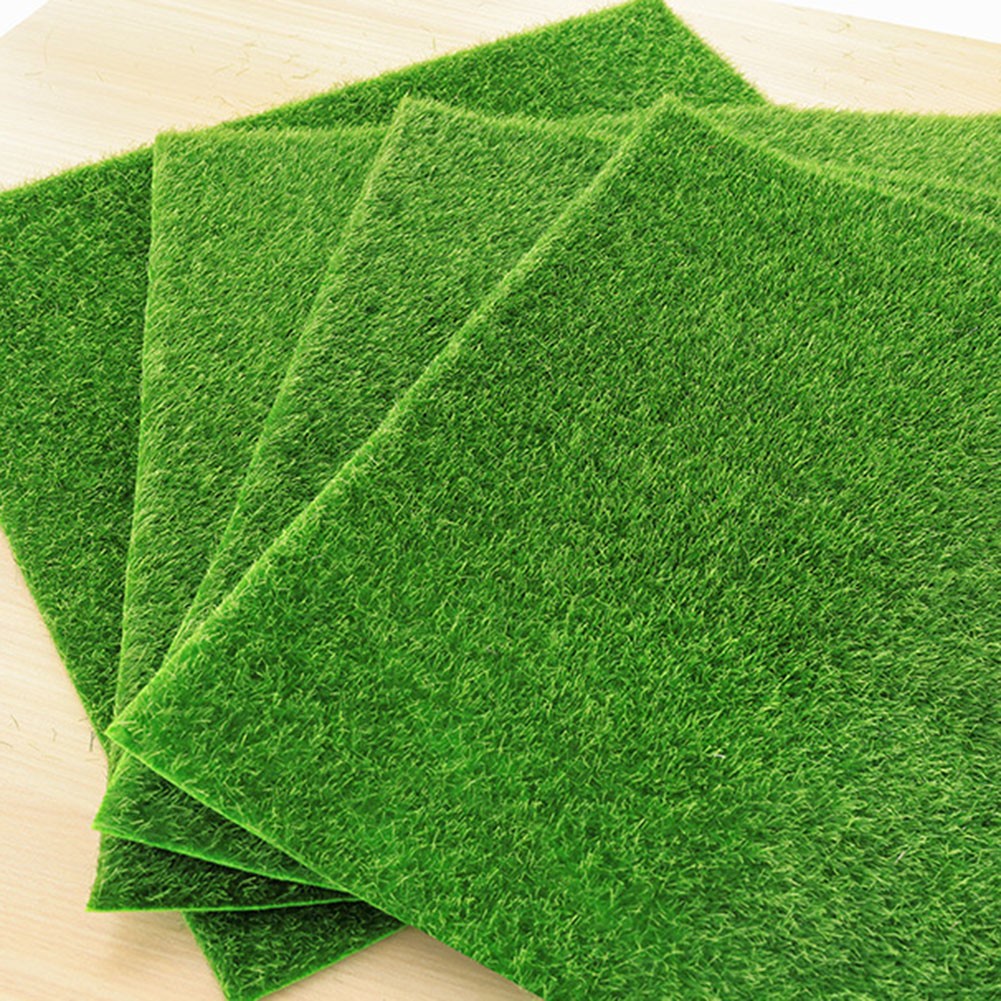 【BABYKO】Artificial Grassland Simulation Moss Lawn Fake Green Grass Mat ...