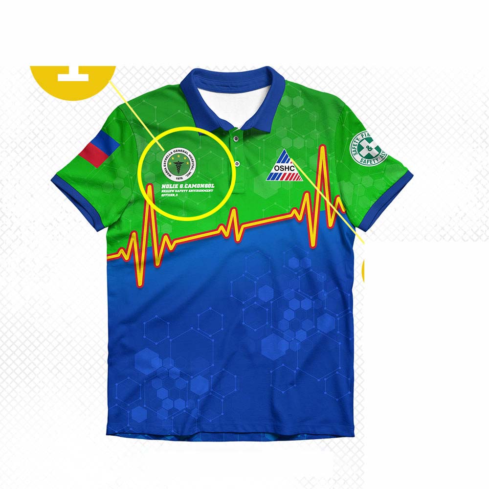 Emergency Response Team Frontliners CUSTOMIZE Polo Shirt | Shopee ...