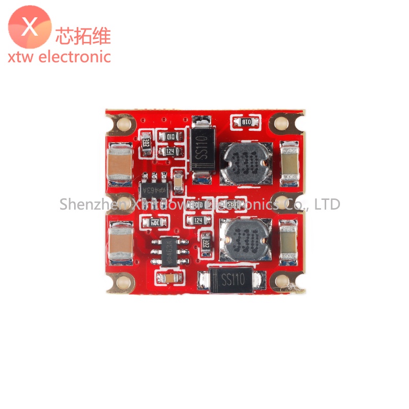 Dual Channel DC-DC Buck Power Module with Positive and Negative Dual 5 ...