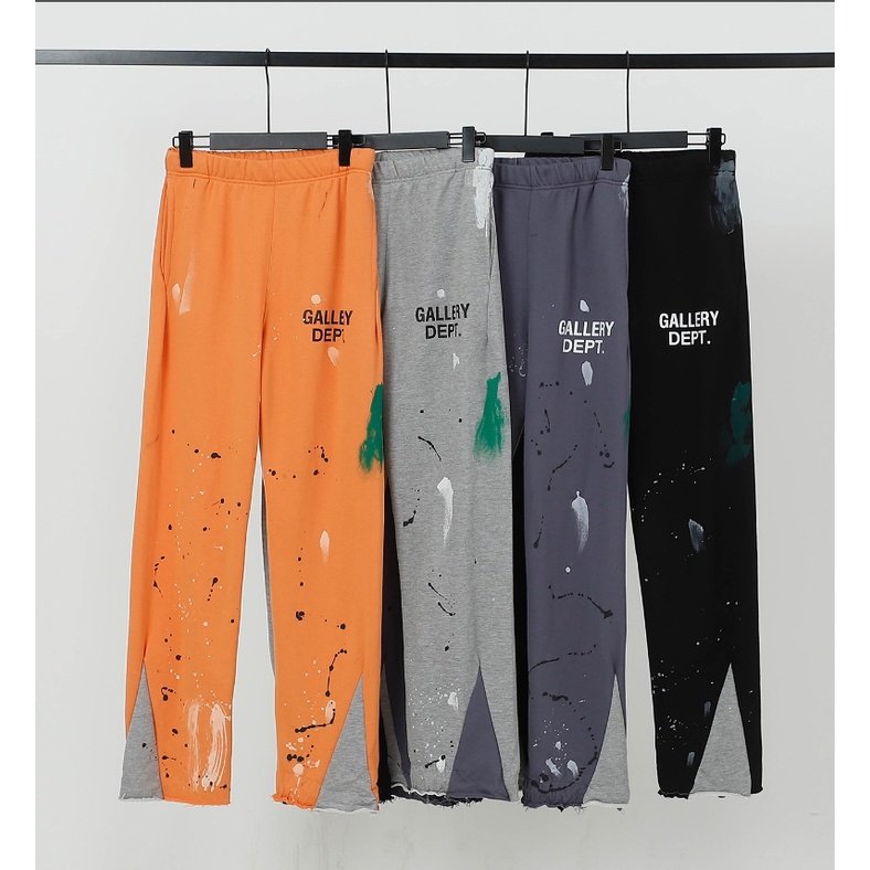 High Street Gallery Dept Hand-painted Speckler Ink Splice Drawstring ...