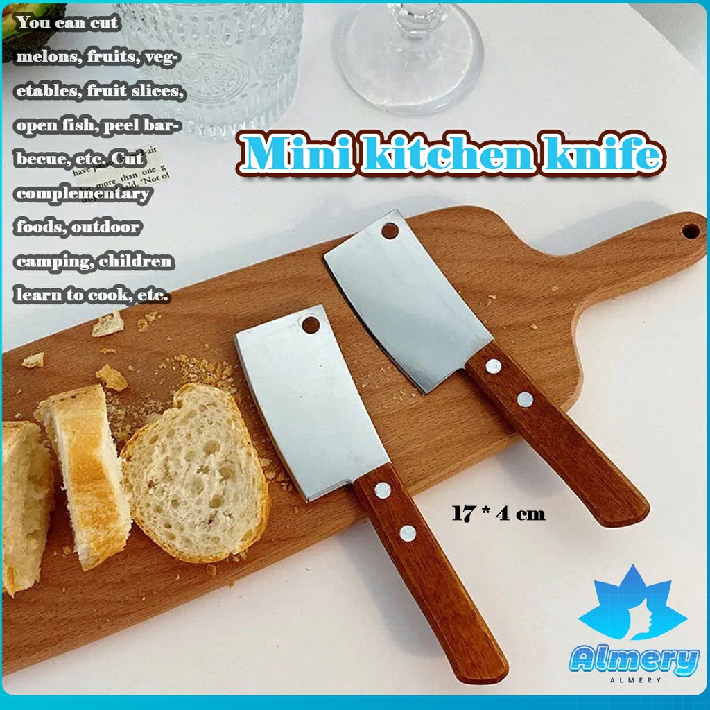 Almery Camping Mini Stainless Kitchen Knife Cute and Portable Cake ...