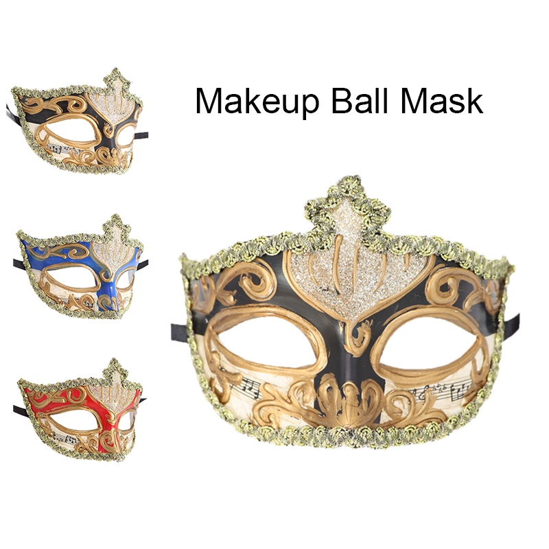 Festival Party Halloween Masquerade Mask Vintage Italian Venice Mask ...