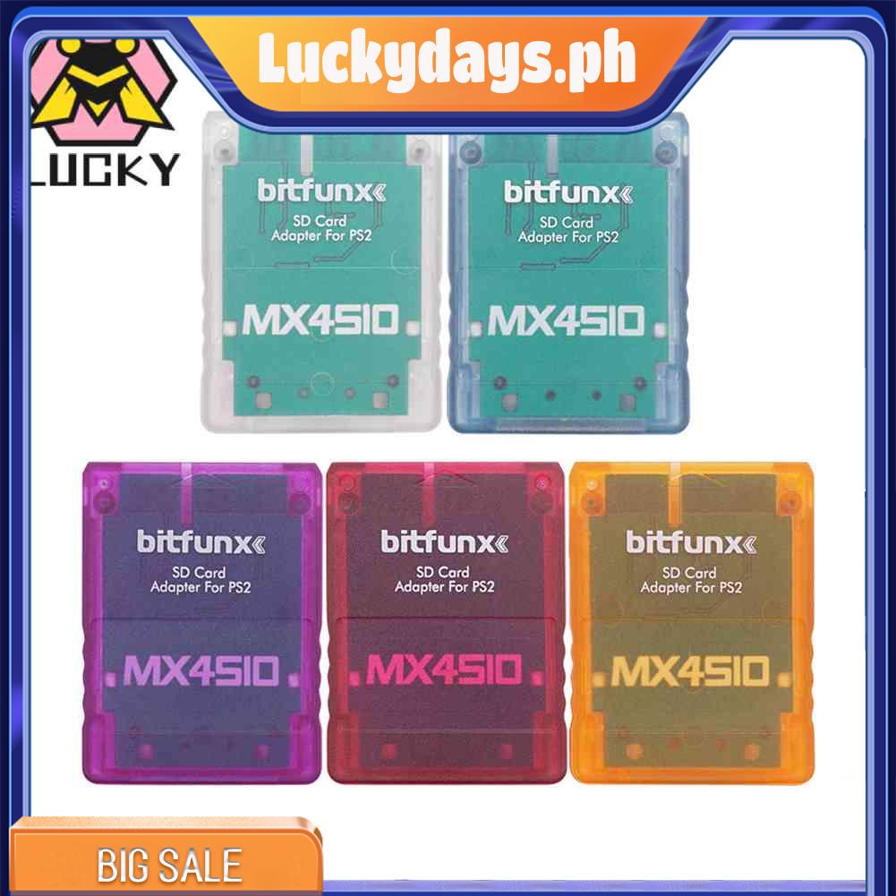 Transparent Portable Card Reader for PS2 MX4SIO SIO2SD Memory Card ...