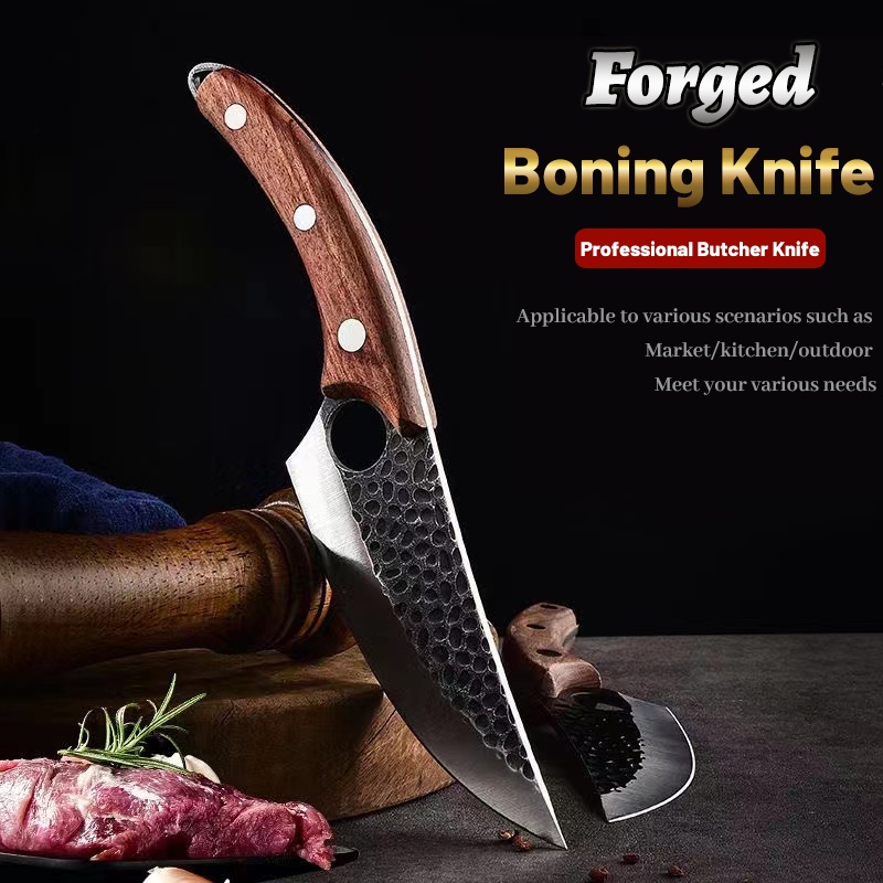 Kitchen Knife Sharp Kitchen Bone Knife Stainless Steel Axe Knife Boning ...