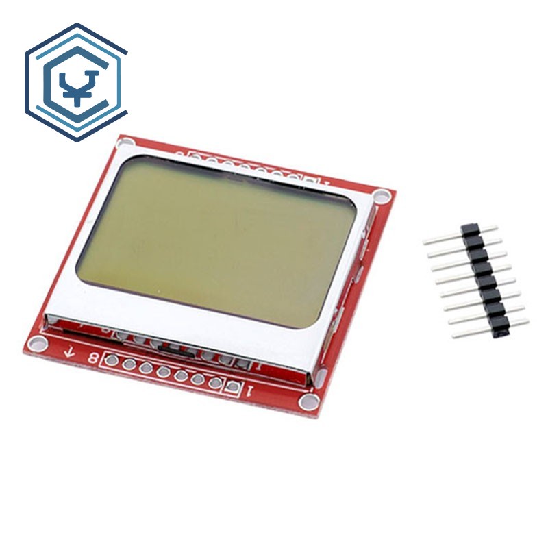 1PCS 5110 LCD module Display Display White backlight adapter PCB 84*48 ...