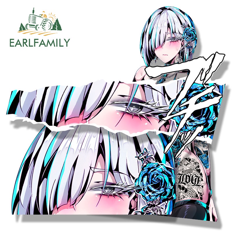 EARLFAMILY Cheongsam Fiona Frost Fanart Car Sticker Anime Spy X Family ...