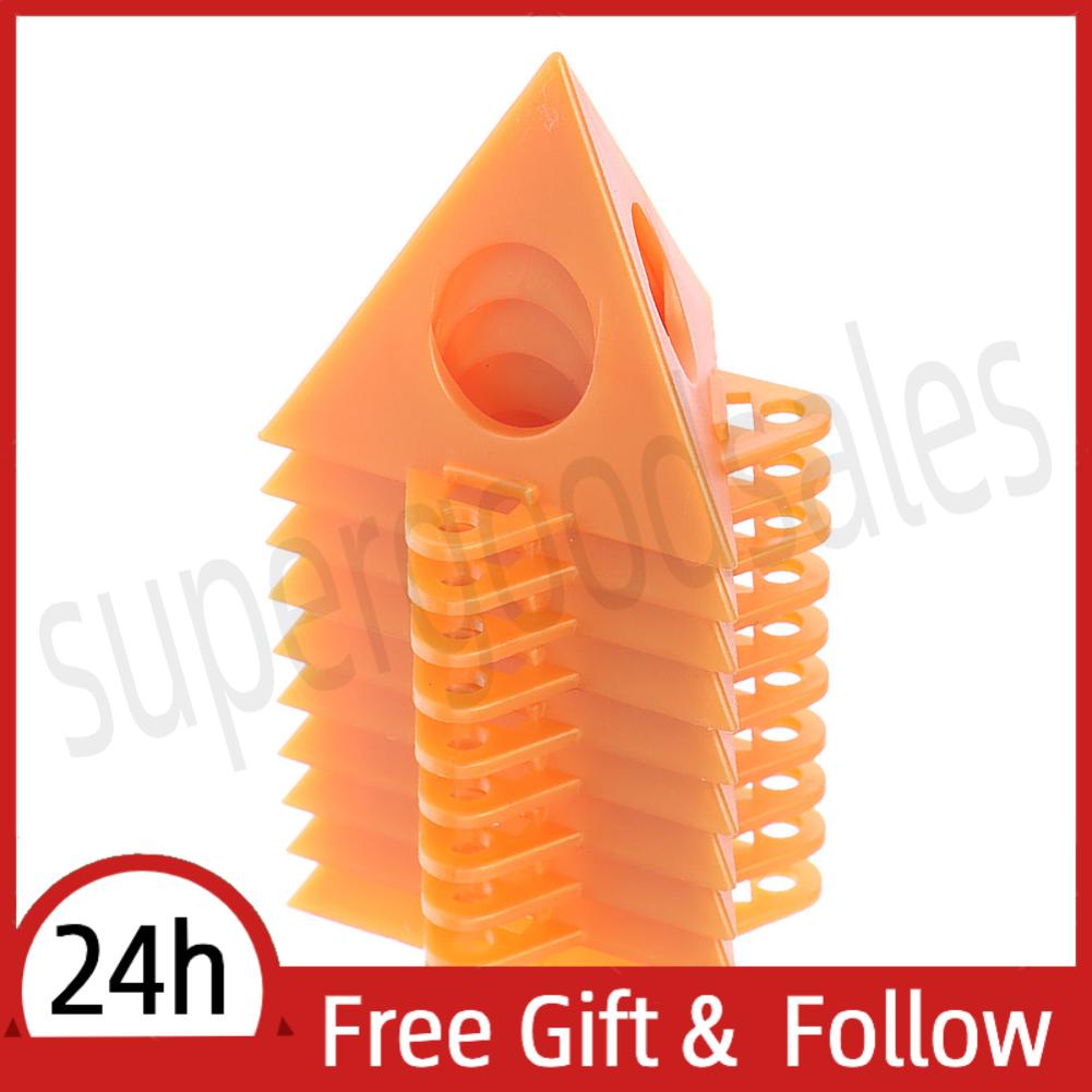 Supergoodsales 10 Pcs Cone Support Stand ABS Plastic Painting Pyramid ...