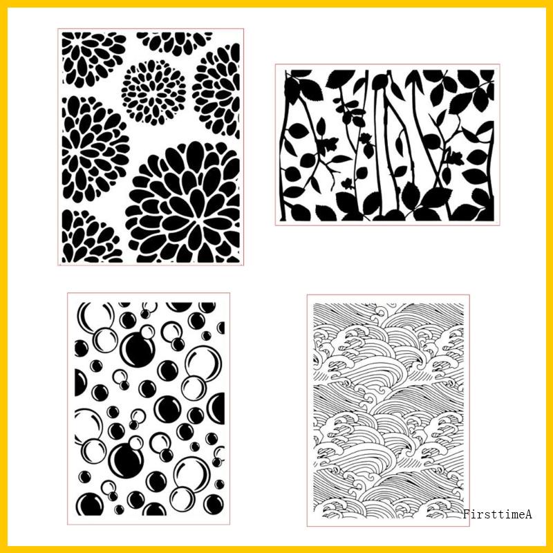 Fir Flower Embossing Stencils Paper Craft Embossing Folder Embossing ...