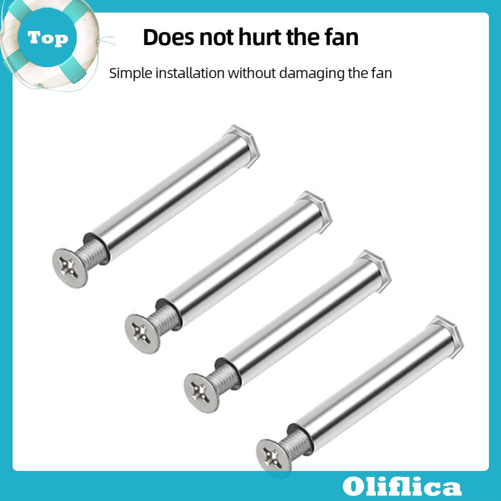 [Oliflica.ph] 4pcs Chassis Fan Screws Quieter Operation Cooling Fan Nut ...