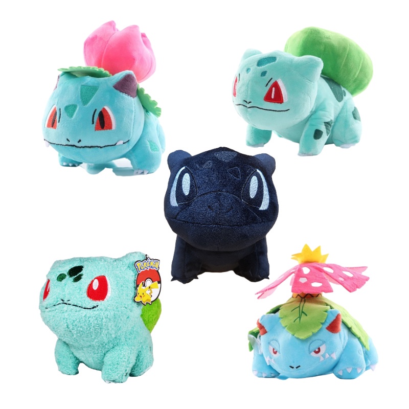 Pokemon Bulbasaur Style Collection Plush Toy Figure Venusaur Ivysaur ...