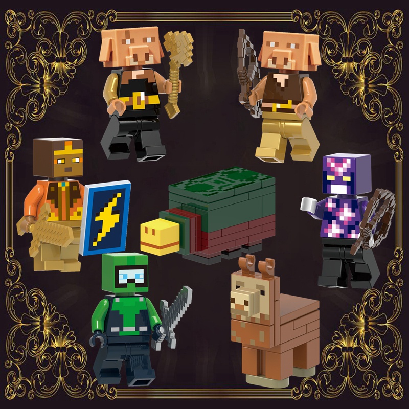 Game World Piglin Cute Anime Cartoon Birthday Gift Education Toys For ...