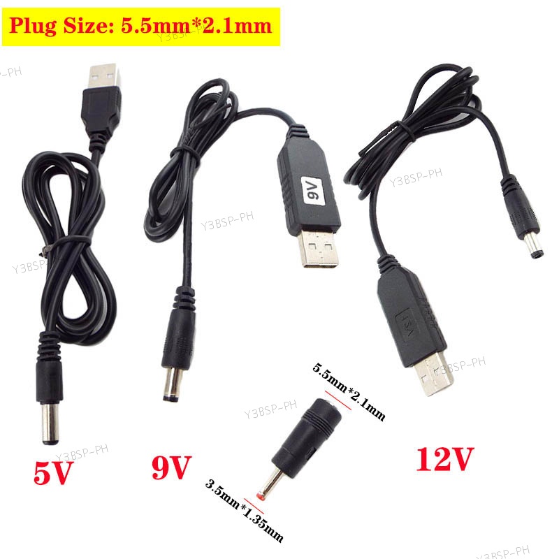 USB 5V to DC 5V 9V 12V 3.5mm Power Boost Line Step UP Module USB Connector Converter Power ...