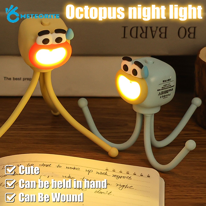 Portable Button Battery Powered One Key Switch Octopus Shaped Toy Table ...