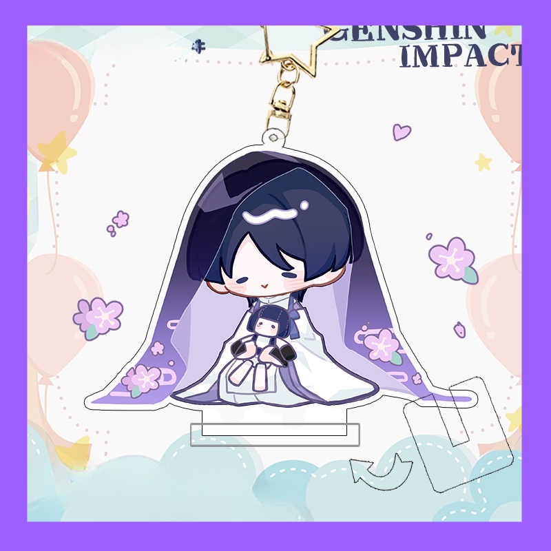 6cm Genshin Impact Scaramouche Xiao ZhongLi Kaveh Al Haitham Dottore ...