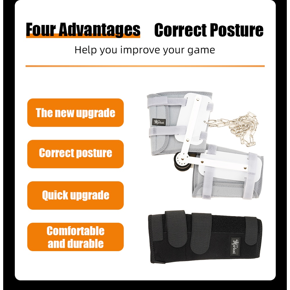 CRICAL Pool Snooker Training Cue Arm And Wrist Integrated Orthotics ...