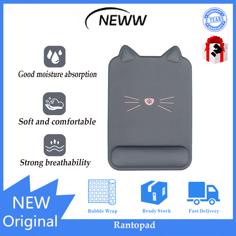 Rantopad TOTOCat's ears (Steamed cat-ear shaped bread) Silicone Wrist ...