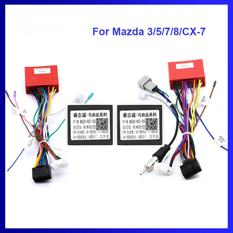 Canbus Box Adapter Suitable for Mazda lei Wire Harness, 16 Pins, Magda ...