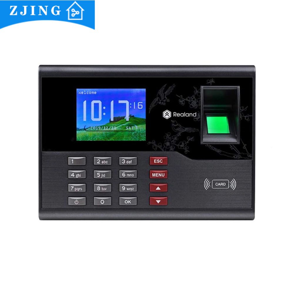 Realand Biometric Fingerprint Time Attendance Support TCP/IP Network ...