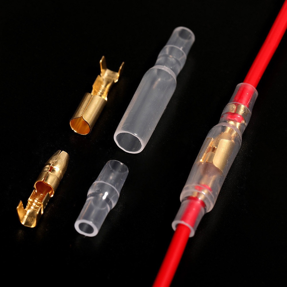 Box Insulated Male Female Wire Connector 4/4.8/6.3mm Electrical Crimp ...