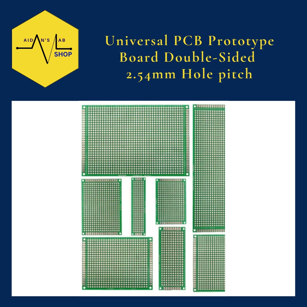 Perfboard | Perf Board | Universal PCB Prototype Board Double-Sided 2 ...