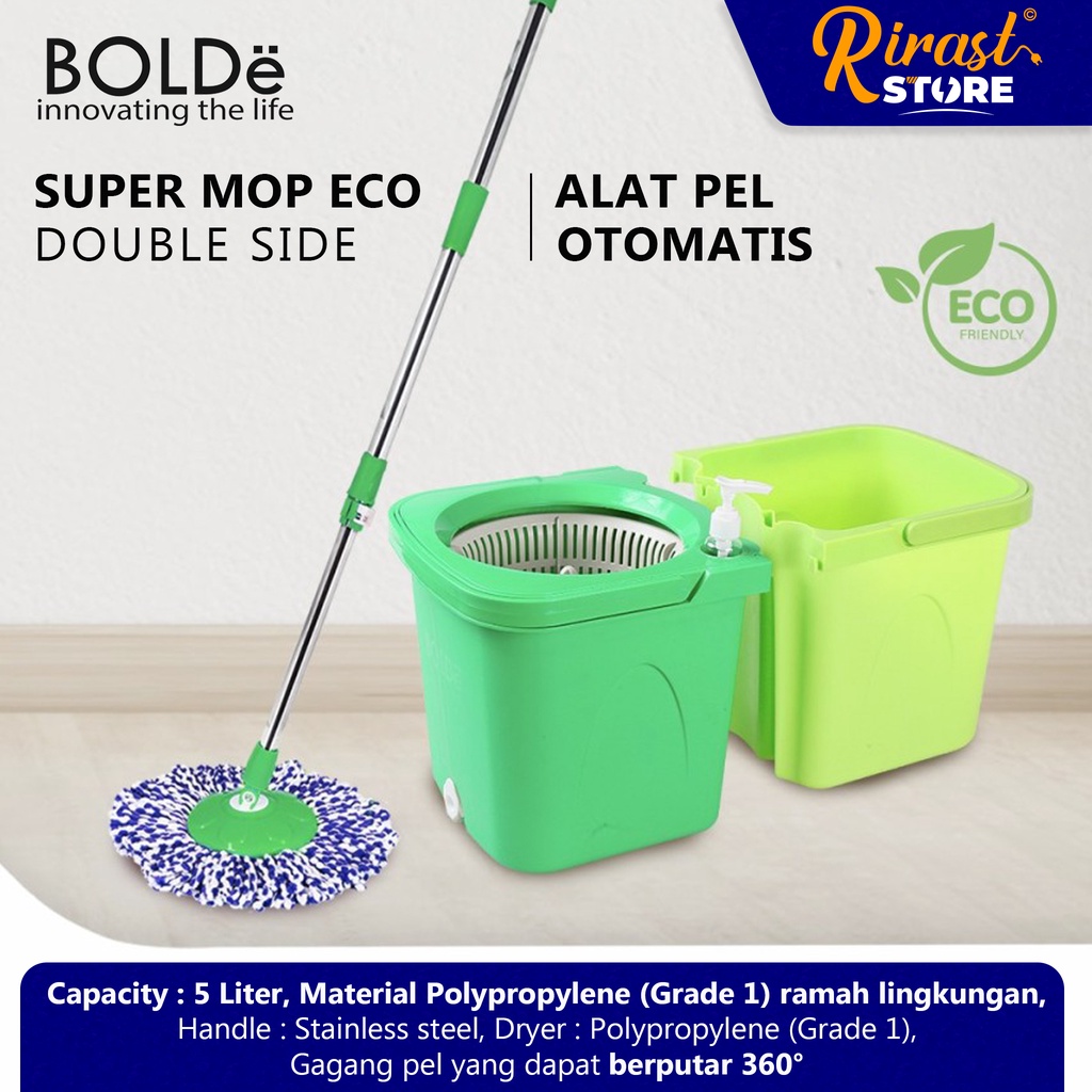 Rirast Store - BOLDE Super Mop Double Side Eco Tool (Automatic Floor ...