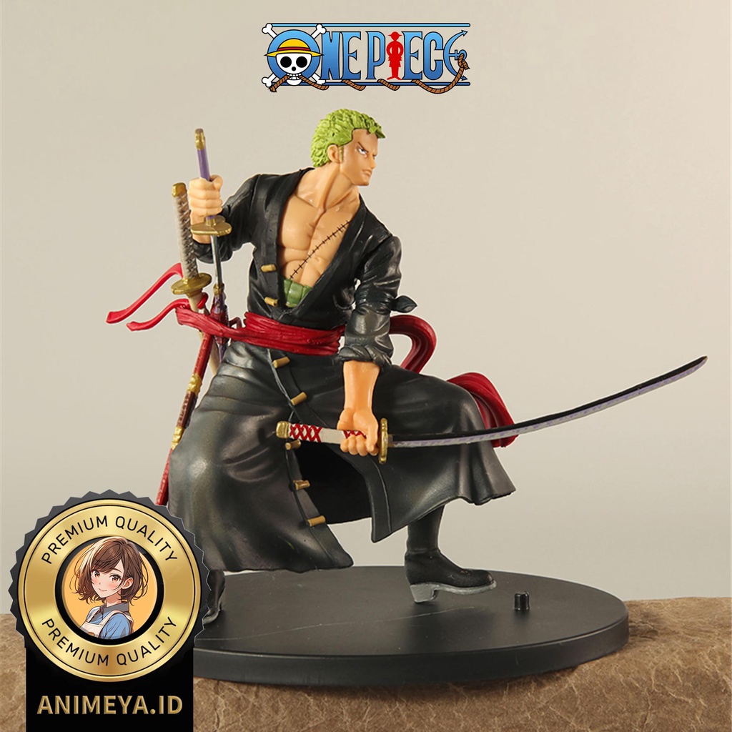Action FIGURE ONE PIECE DXF RED GRANDLINE RORONOA ZORO SLASH ANIME ...