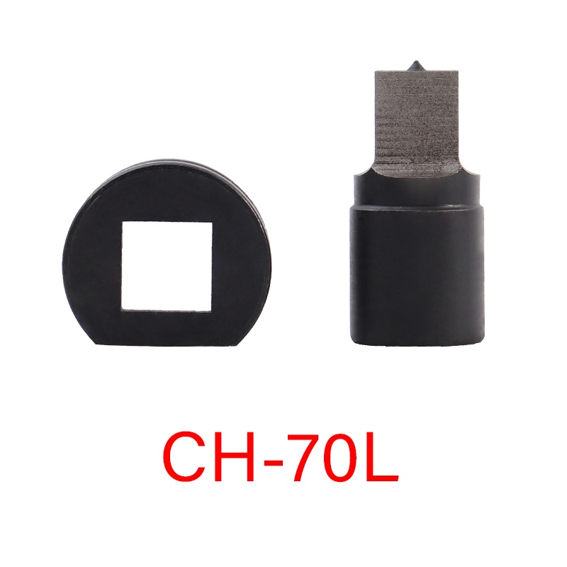 Square Hole Hydraulic Punching Mould CH-60L CH-70L Hydraulic Puncher ...