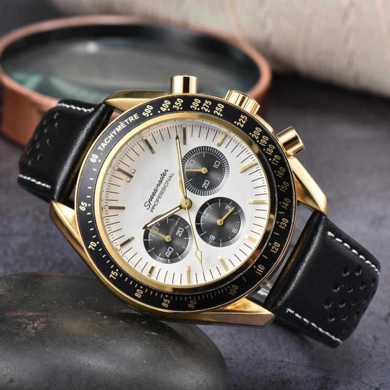 Fashion Sports 6-Hand Multifunctional High-Quality Chronograph Quartz ...