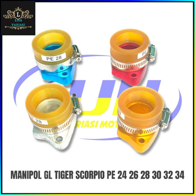 Manipol Manifold Manipul intake intek teflon Carburetor PE 28 GL PRO ...