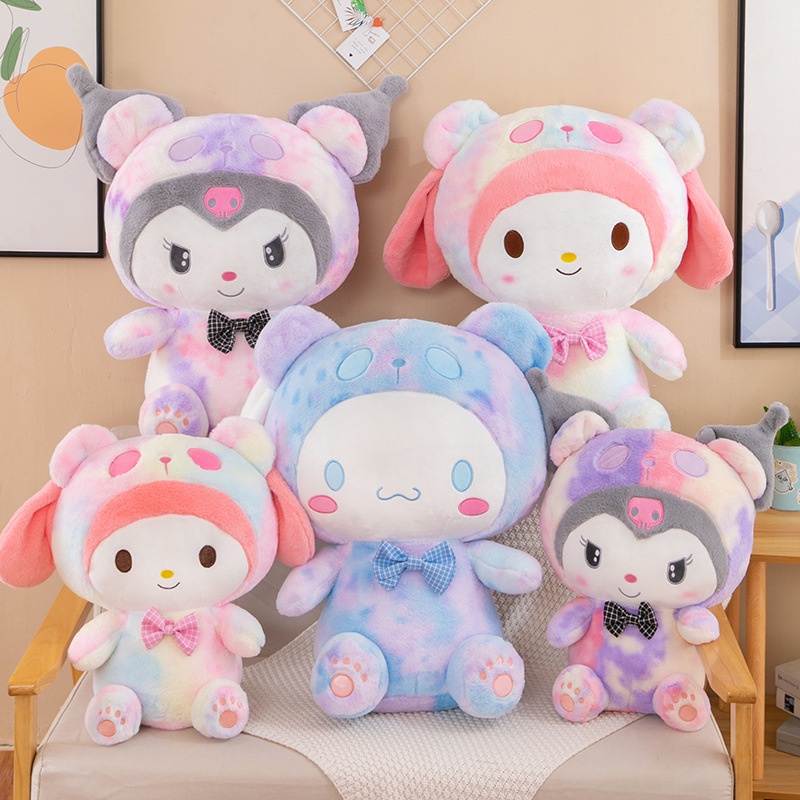 Sanrio Kawaii Kuromi Hello Kitty My Melody Cinnamoroll Pillow Plush