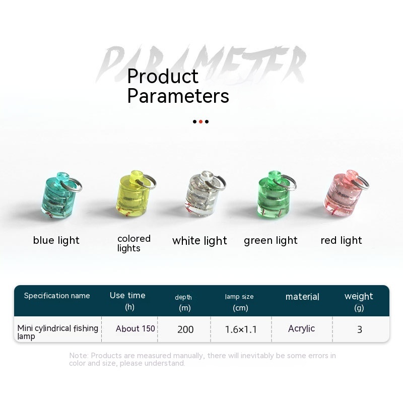 Fishing Blinker Light Night Fish Finders Underwater Super Waterproof ...