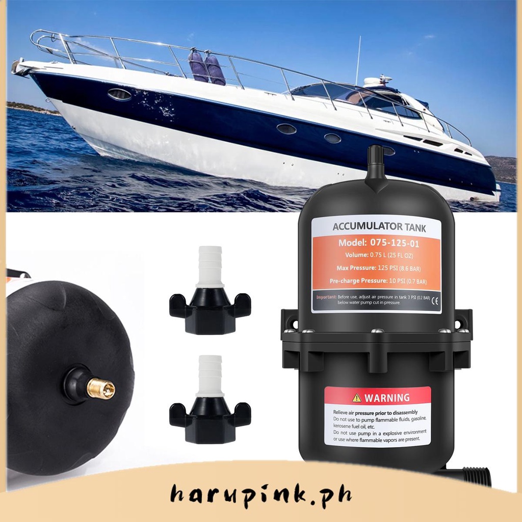 Accumulator Tank with Internal Bladder Pressurized Water Pump Flow ...