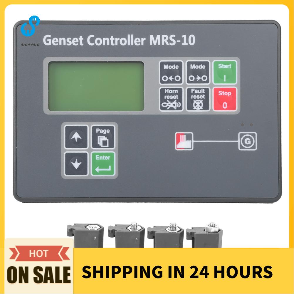 Ttiitt MRS-10 Generator Automatic Controller w/LCD Screen Measurement ...