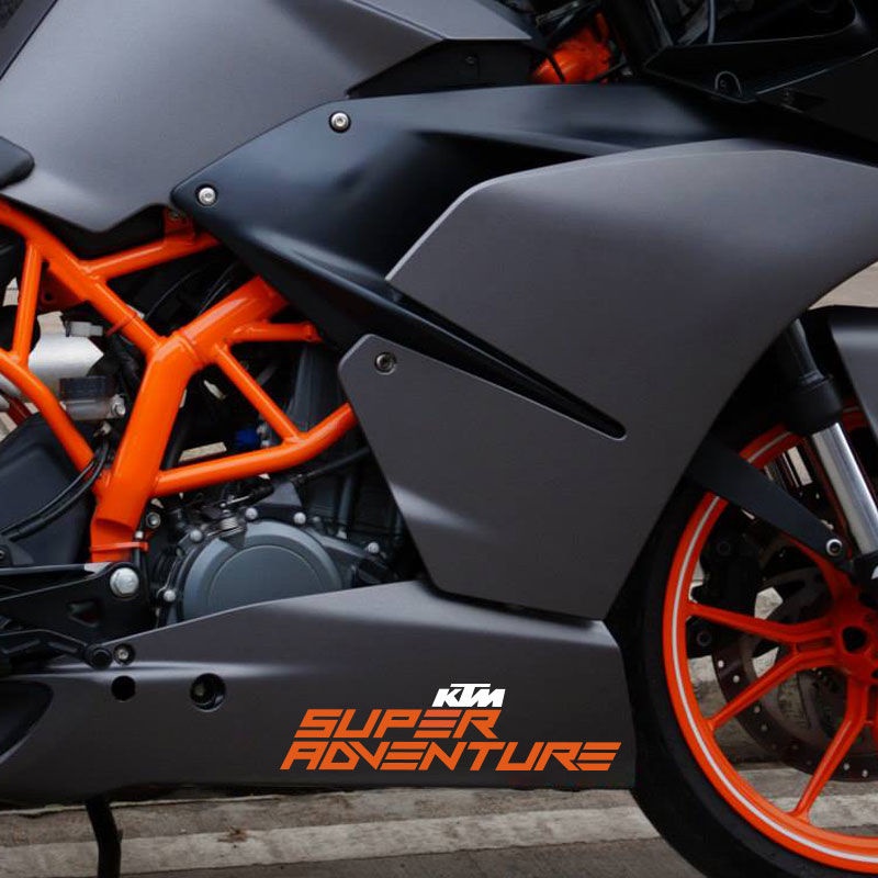 KTM super ADVENTURE letter stickers ADV390 ADV890 ADV1290 motorcycle ...