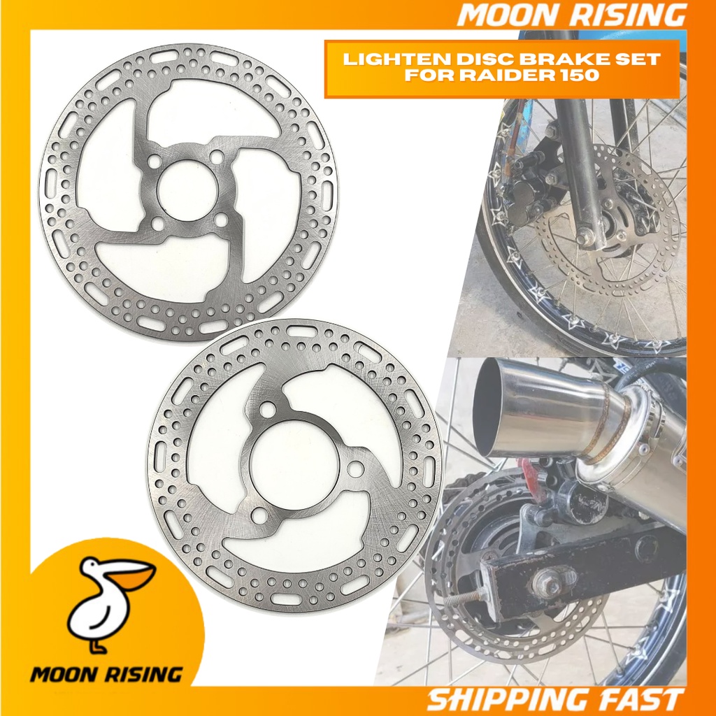 R150 MOTORCYCLE DISC PLATE SET DISC PLATE RAIDER150 LIGHTEN BRAKE DICS ...