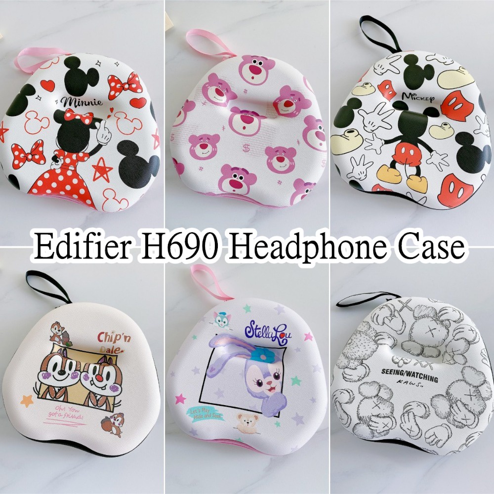 READY STOCK! For Edifier H690 Headphone Case Real filming cute cartoons ...