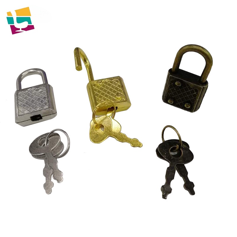 Mini zinc alloy lock craft box bag key small lock toy lock lock lock ...