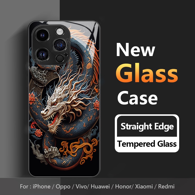 New Trendy Dragon Casing OPPO A98 Reno 8Z 7Z 8T 6Z 5Z 2Z 2F 9 8 7 6 5 ...