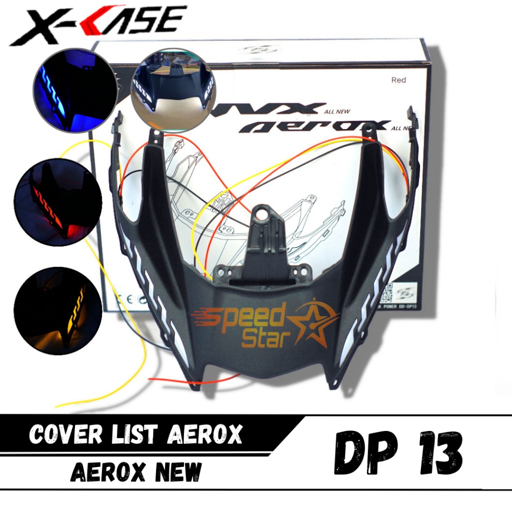 Cover List Side Stop Lights Aerox Xcase DP13 Best New Aerox Motorcycle Side Lights | Shopee ...