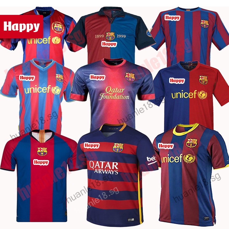 Barcelona 07 08 09 10 11 Vintage Home and Away Football Kits Barcelona ...