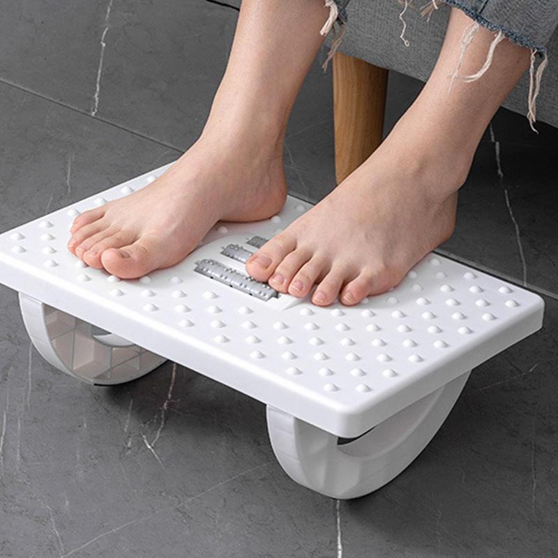Ergonomic Foot Rest Office Under Desk With Foot Massage Roller Leg Rest ...