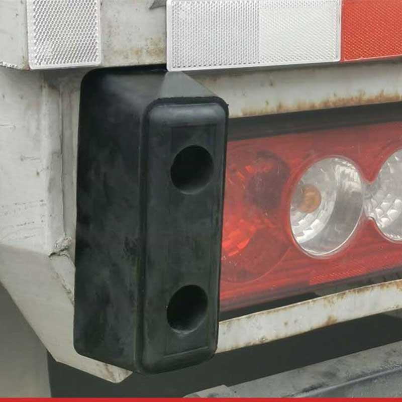 Truck Bumper Guards Trailer Truck Lorry Van Truck Bumper Safety Block ...