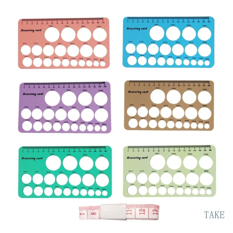TAKE Breast Pump Silicone Ruler 21-Size Diameter Breastpump Flange ...