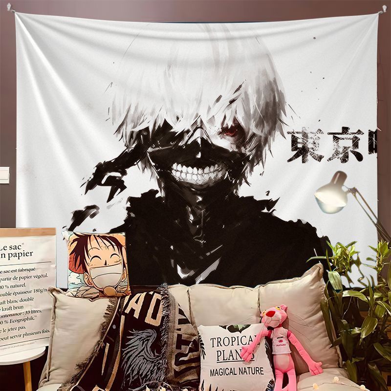 Ghoul-influencer Student Dormitory Hanging Cloth Studio Room Bedroom ...