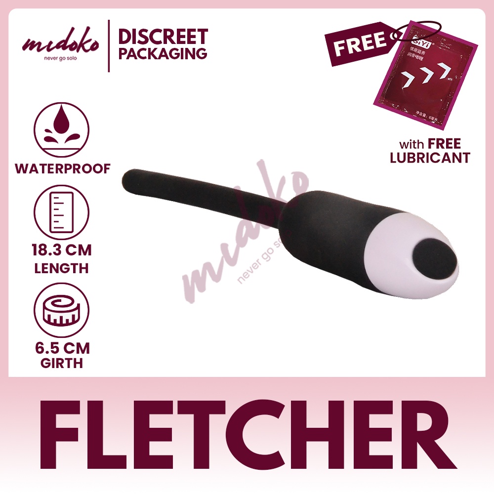 Midoko 4.5 Inch Long Urethra Dilator with Vibrator Adult Sex Toys for Men Sex Toys for Boys ...