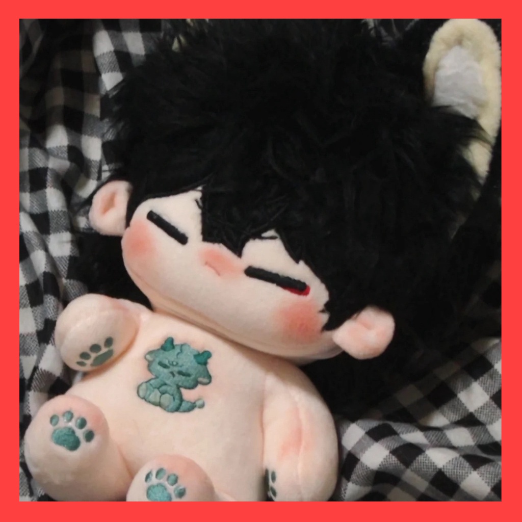 20cm Doll Clothes Honkai: Star Rail Dan Heng Plushie Plush Doll Cotton ...