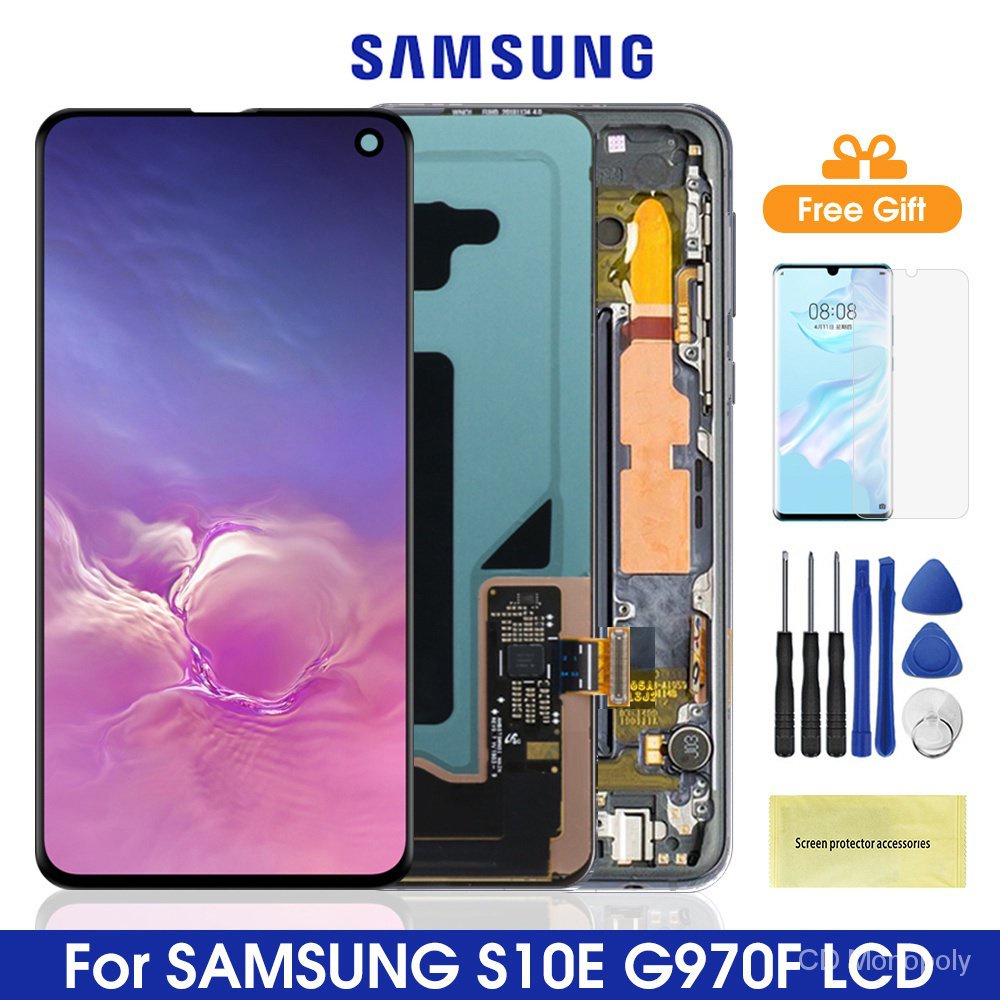 Original LCD For Samsung Galaxy S10e G970 LCD Display With Touch Screen ...