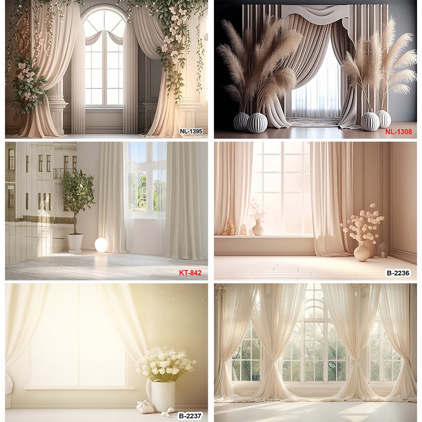 Photography Background French Sash Window Interior Room Wedding Party ...